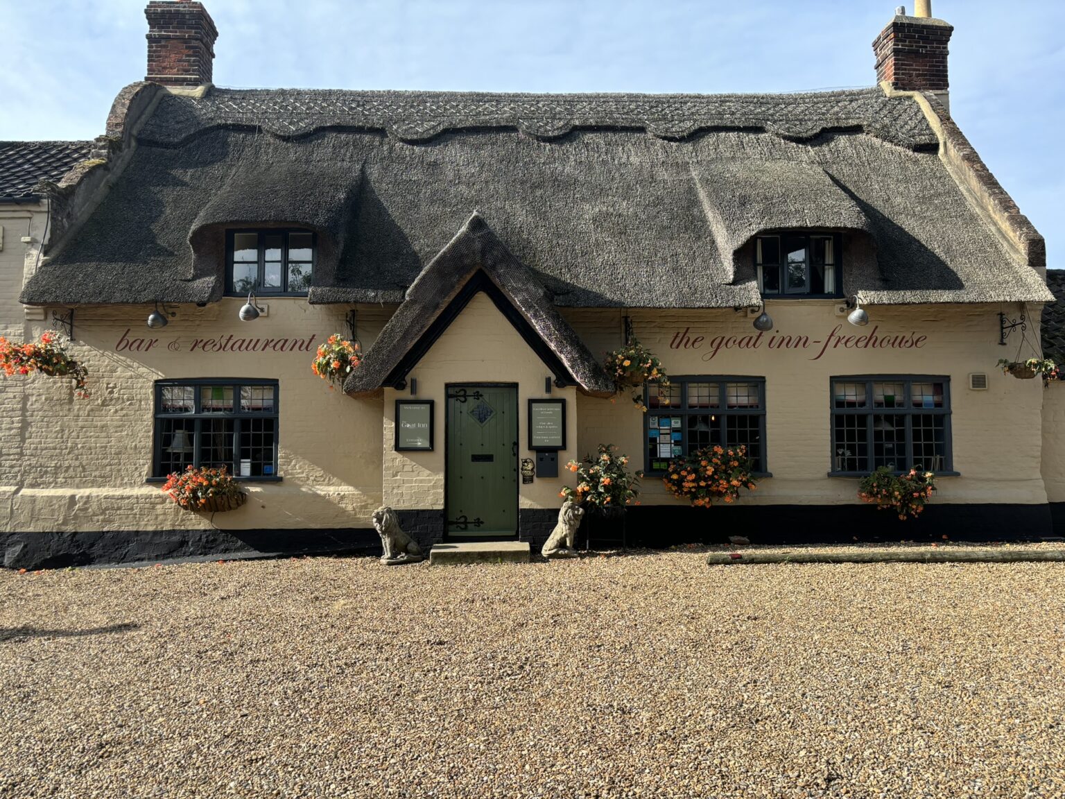 The Goat Inn, Skeyton. – Charming, rural thatched 16th century coaching ...